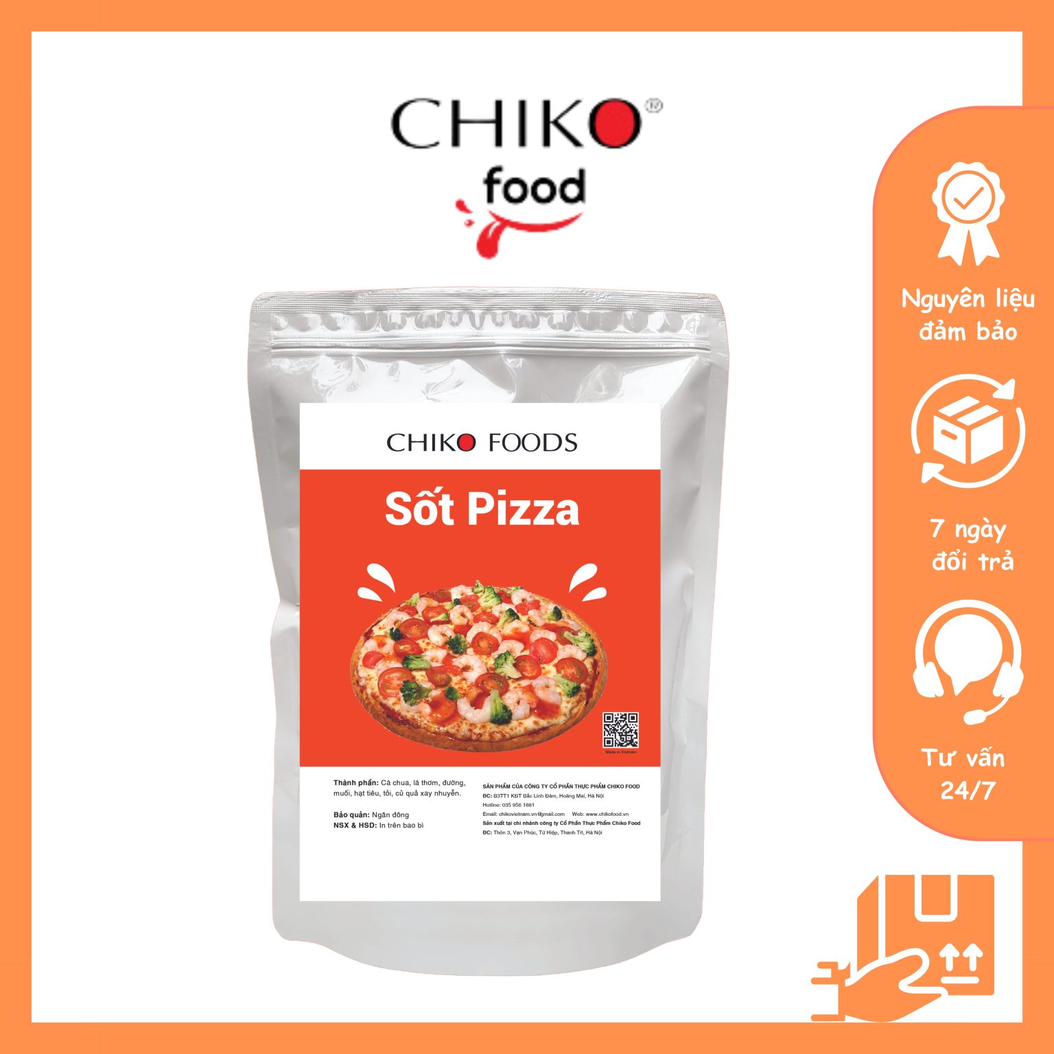 Trang chủ - Công ty CP Thực Phẩm Chiko Food